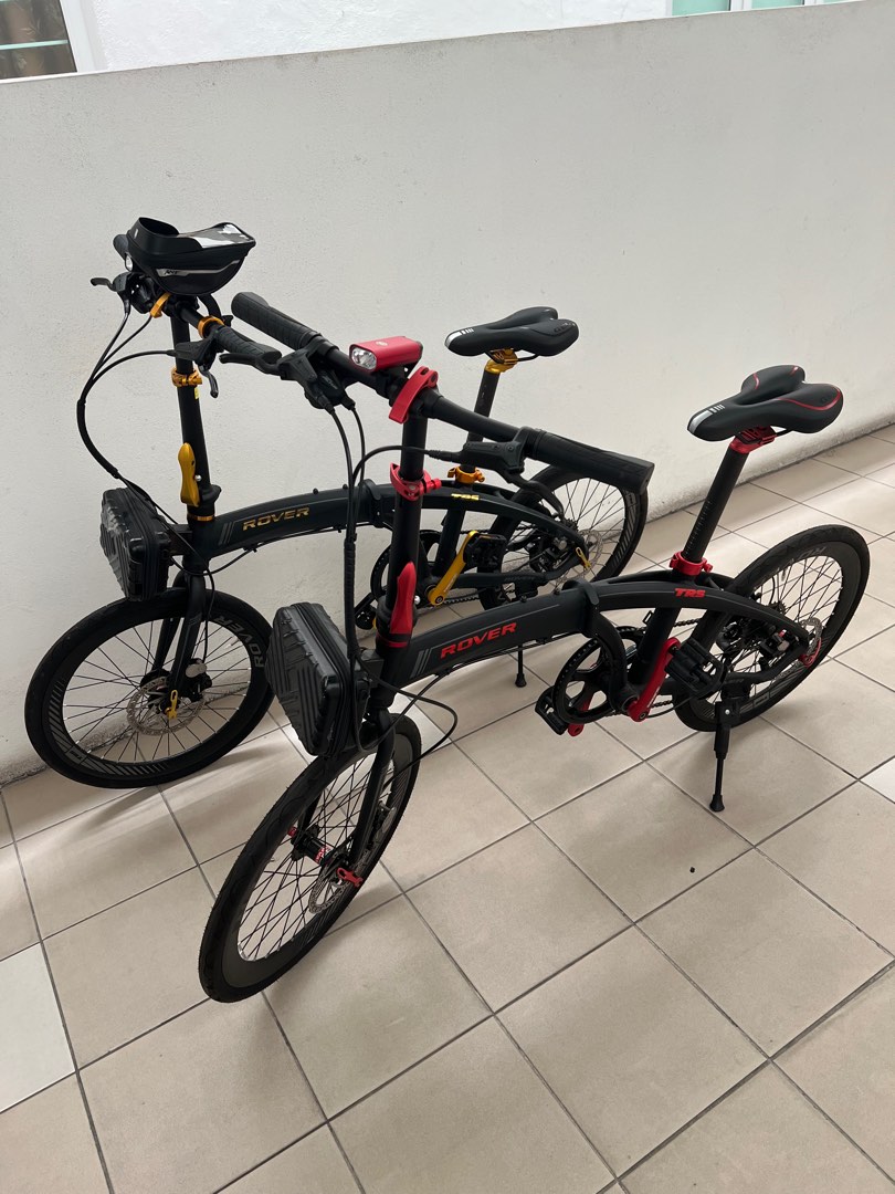 TRS Rover folding bike basikal lipat, Sports Equipment, Bicycles ...