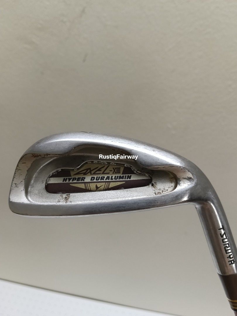 TSURUYA AXEL XIII Hyper Duralumin #7 Iron - Essential Ultra Light JDM Club | Golf, Sports ...