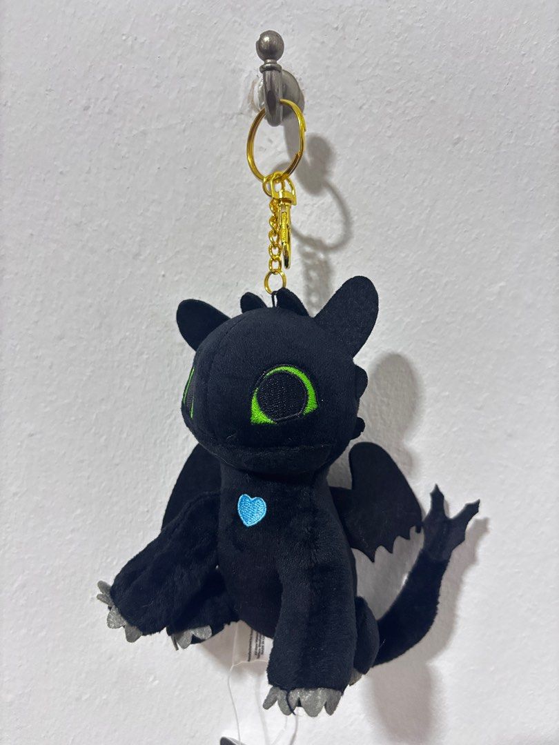 Universal KouKou How To Train Your Dragon Toothless Night Fury Keychain ...