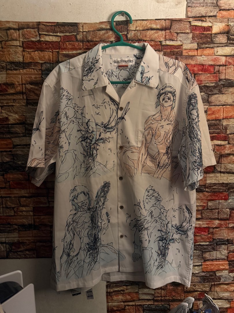 Wacko Maria Guilty Parties x Ghost in The Shell, Men's Fashion, Tops ...