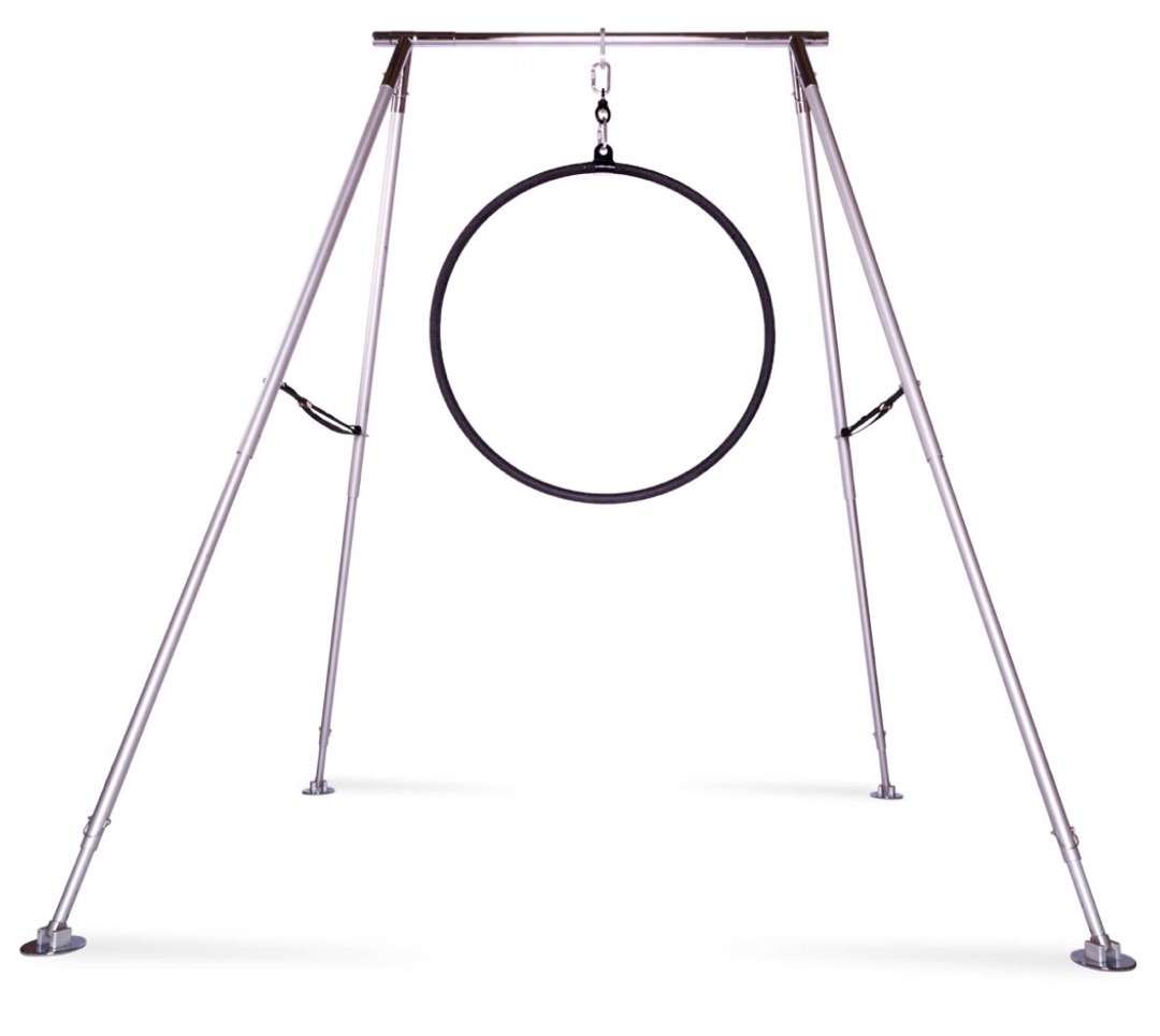 X-Pole A-Frame Aerial Rig with Aerial Silks, Sports Equipment, Other ...