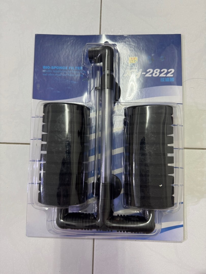 XY-2822 Aquarium Sponge Filter, Pet Supplies, Homes & Other Pet ...