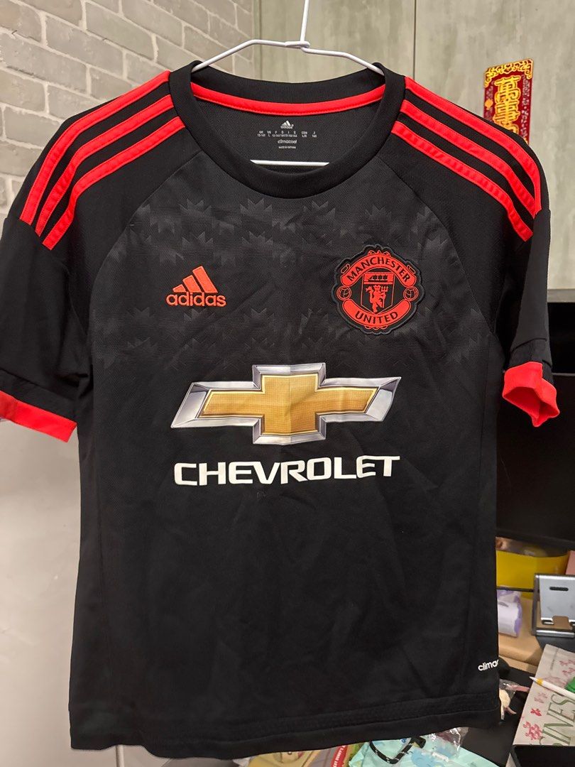 100% Original Adidas Manchester United Chevrolet Away Jersey (Junior ...