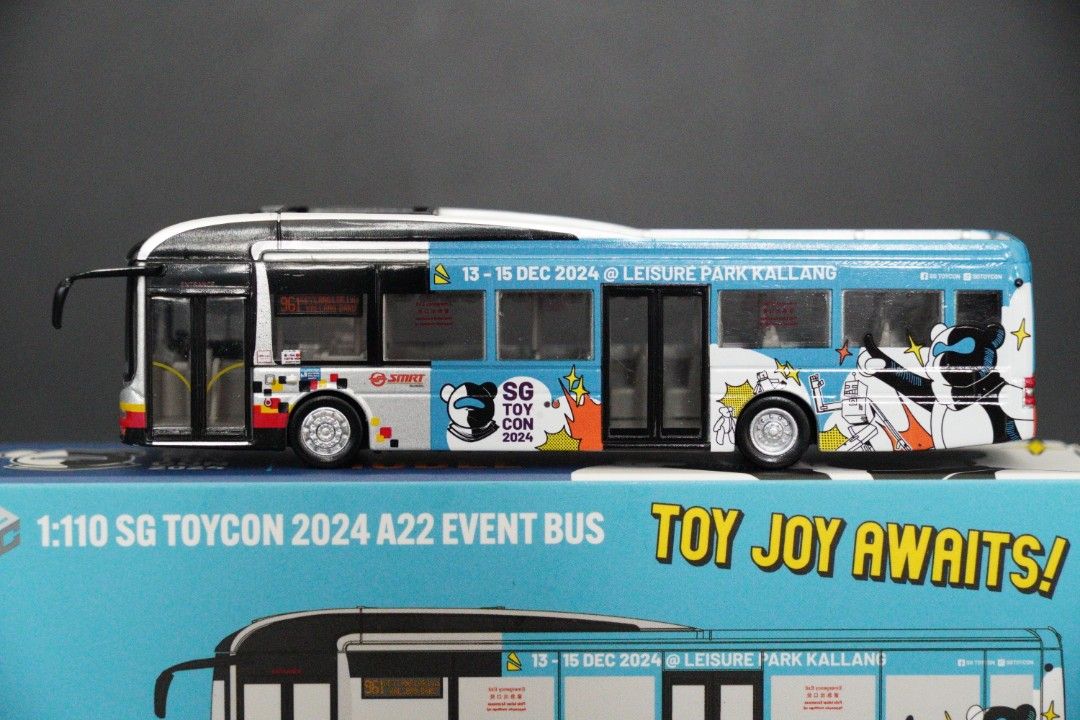 1/110 SMRT MAN A22 SG Toycon 2024 Event Bus Model, Hobbies & Toys, Toys ...