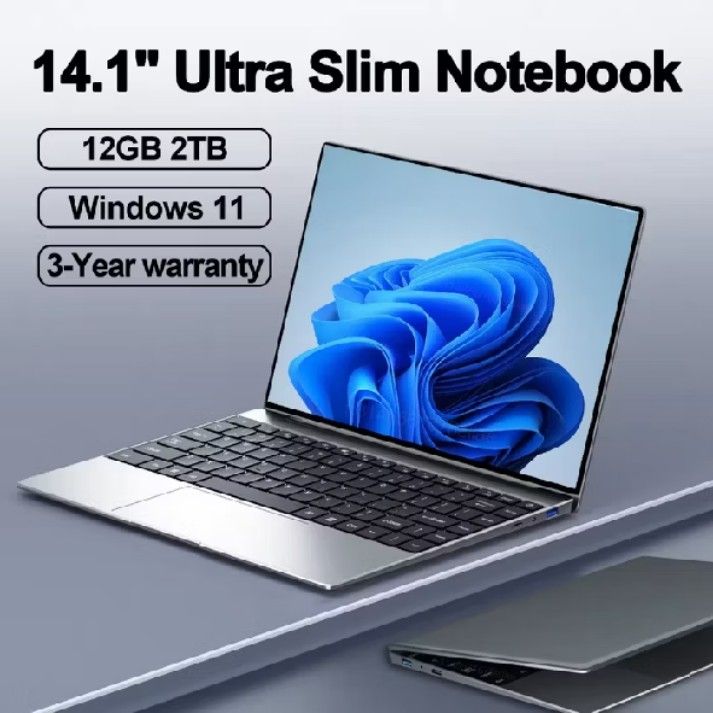 14.1" Ultra Slim Notebook - 12GB RAM, 2TB SSD, Computers & Tech ...