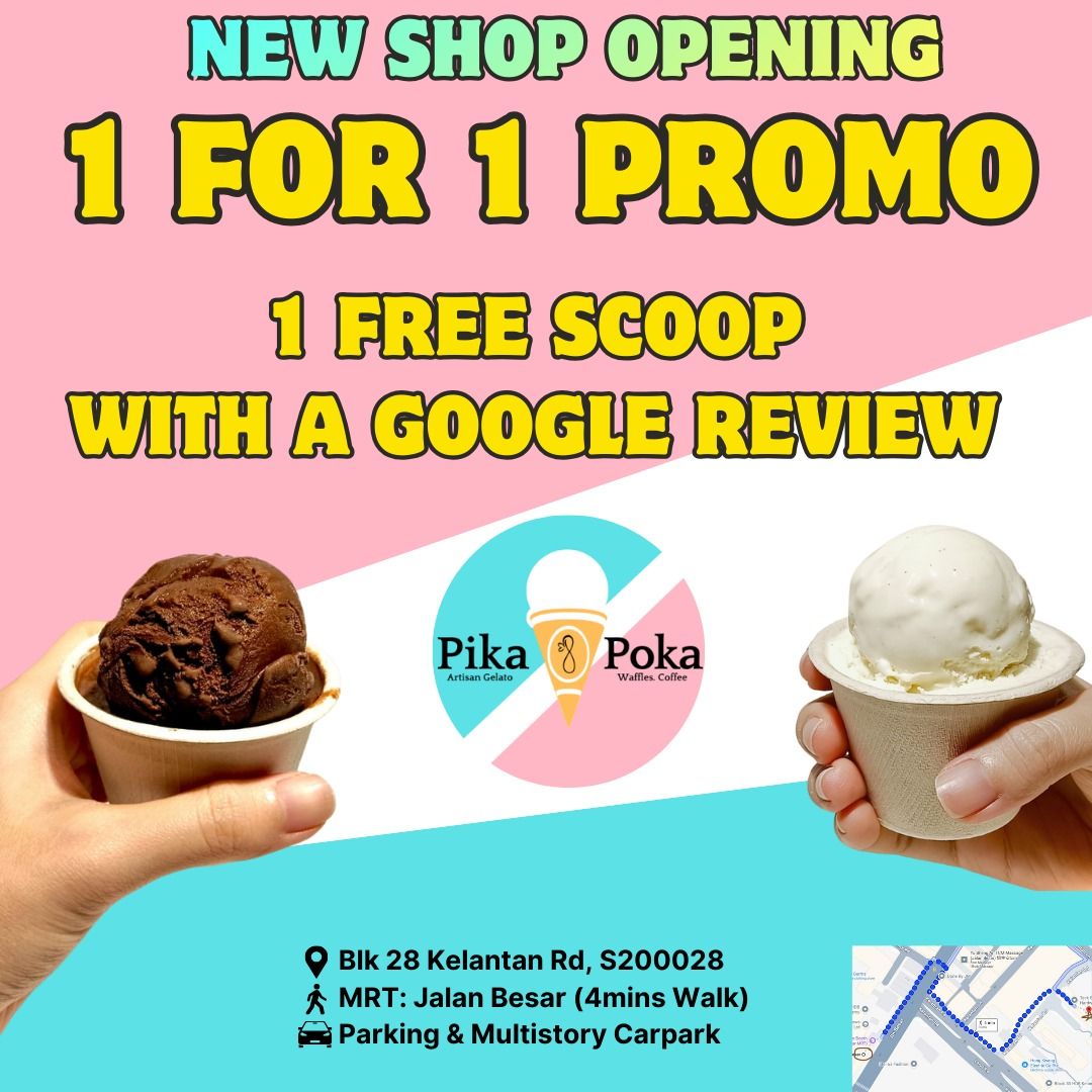 1 Free Scoop of Ice Cream - Voucher, Food & Drinks, Other Food & Drinks ...