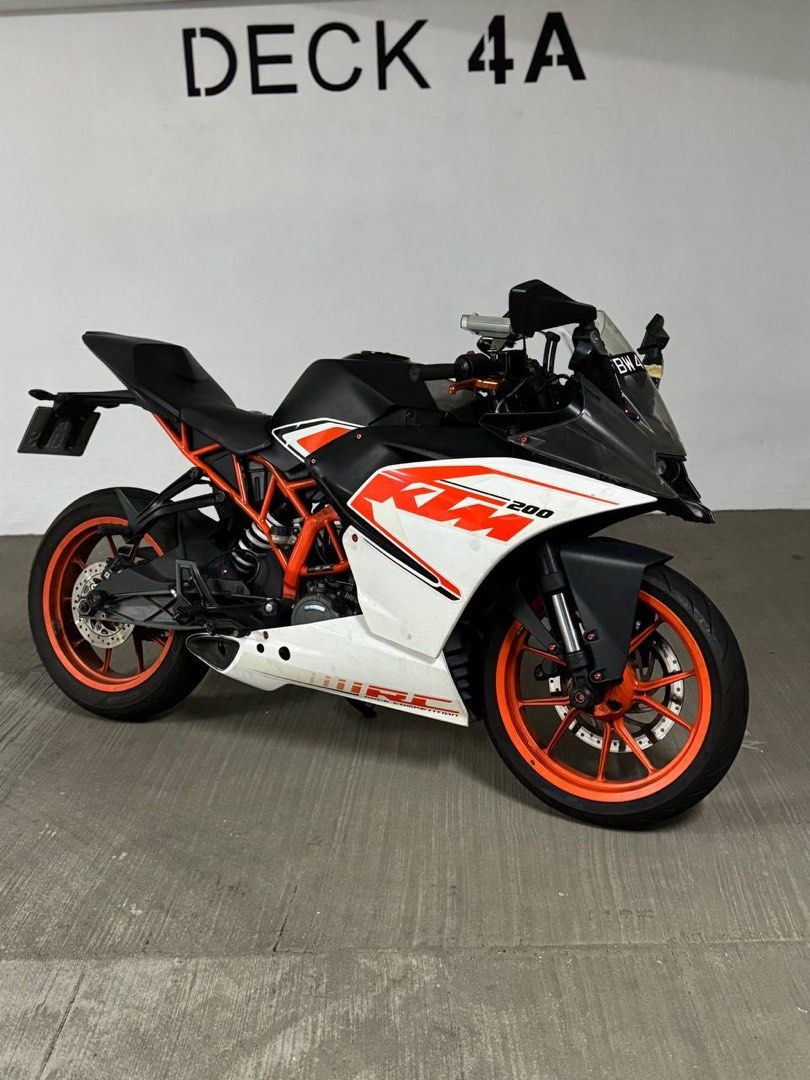 2019 November Ktm rc200 (low mileage), Motorcycles, Motorcycles for ...