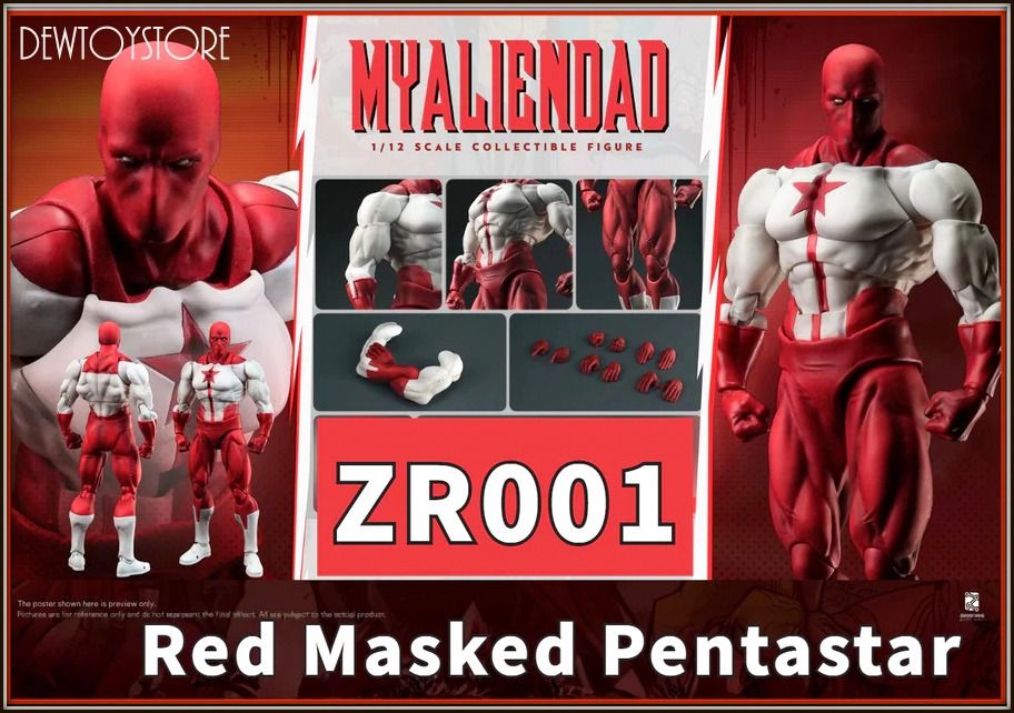 ⭐ [𝗣𝗿𝗲-𝗼𝗿𝗱𝗲𝗿] Zoomrig 1/12 Scale Action Figure - ZR-001 ZR001 My Alien ...