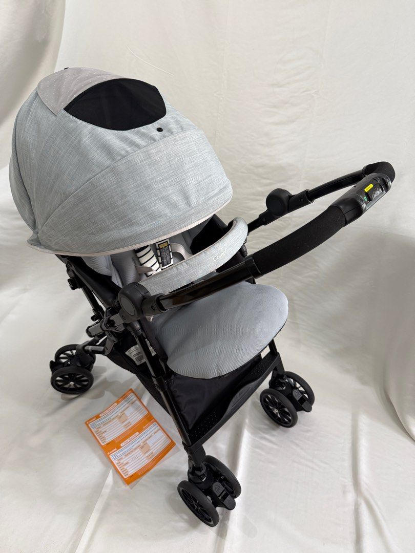 送原廠安全帶護墊 新款可對摺Combi Neyo Compact 配件全齊 , 兒童＆孕婦用品, 外出用品, 外出用品 - 嬰兒車 ...