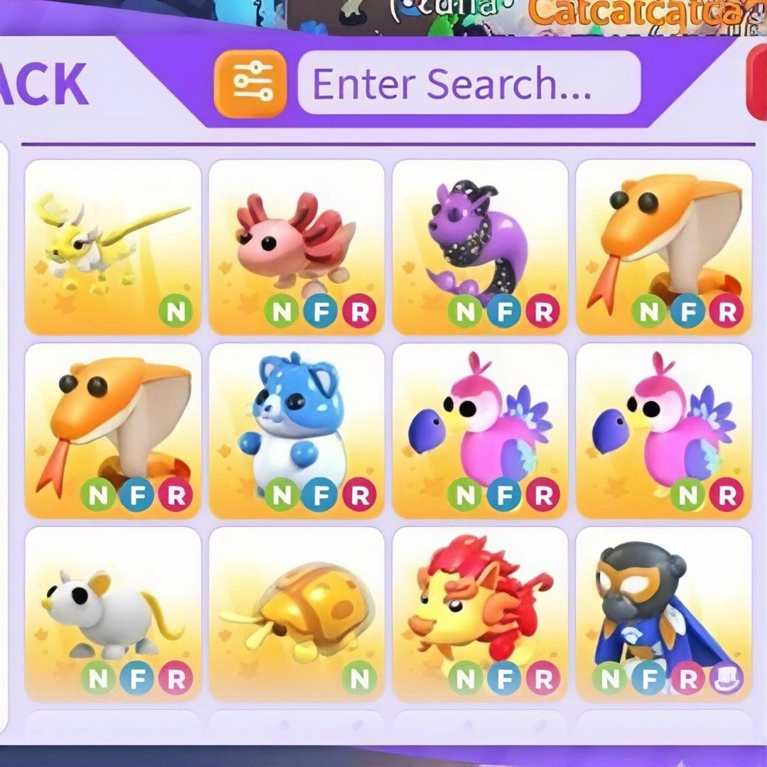 Adopt Me: Legendary Neons (Check description), Video Gaming, Gaming ...