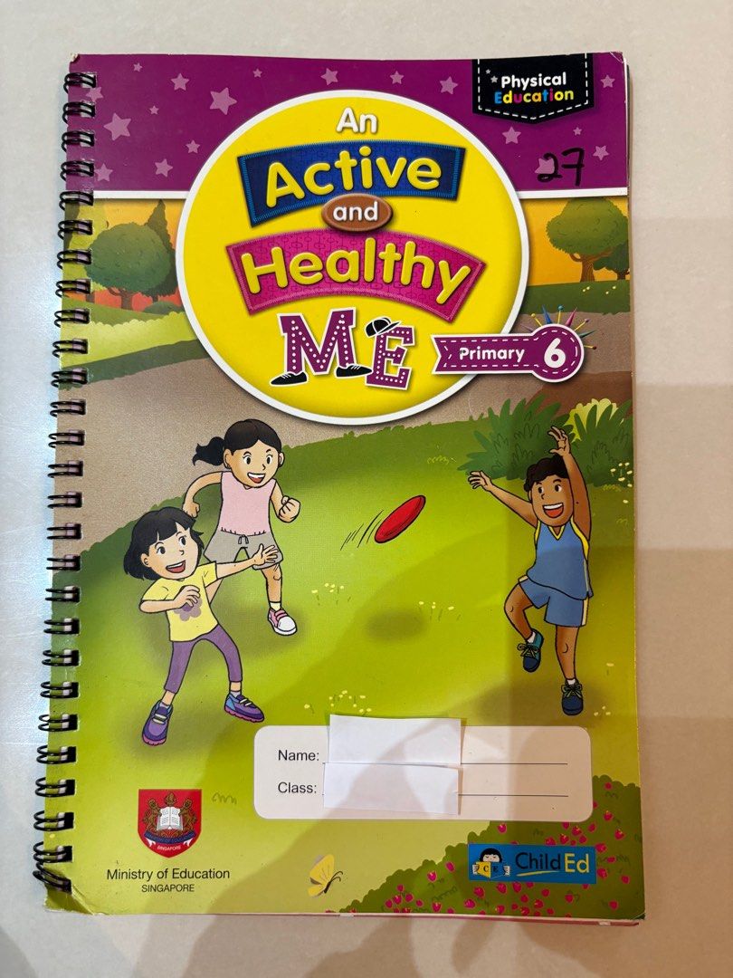An Active and Healthy Me Primary 6 Textbook, Hobbies & Toys, Books ...