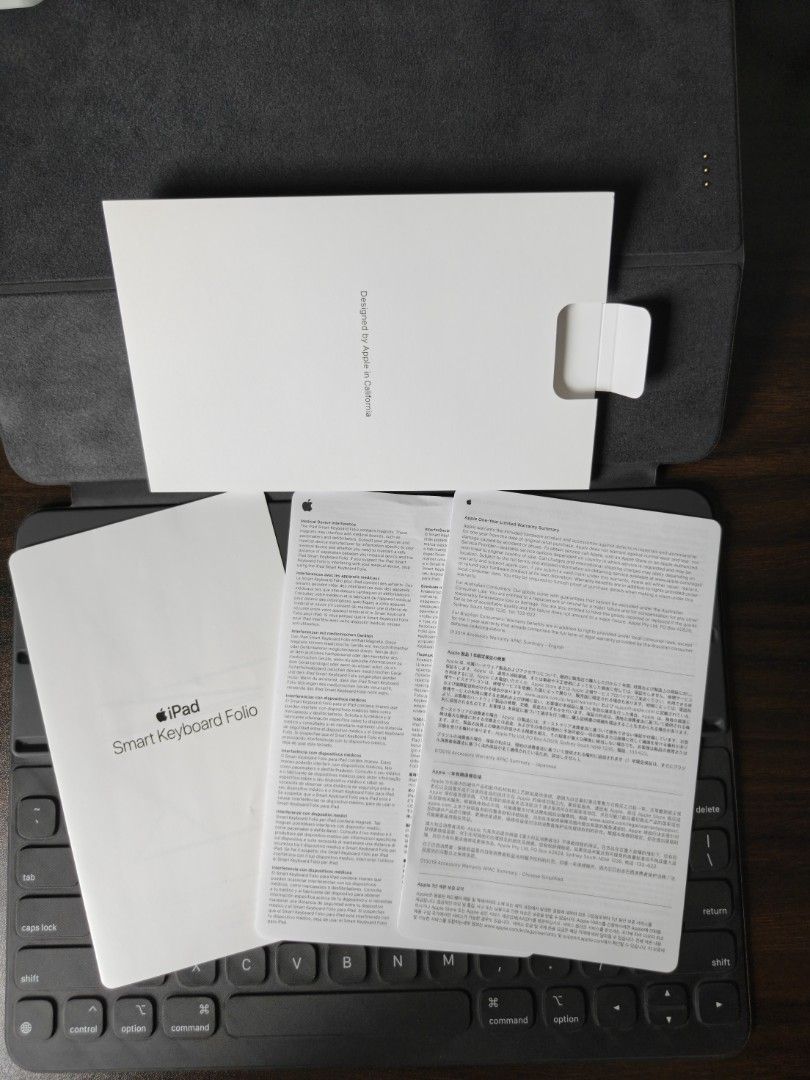 Apple iPad Smart Keyboard Folio for 12.9-inch iPad Pro, Computers & Tech, Parts & Accessories ...