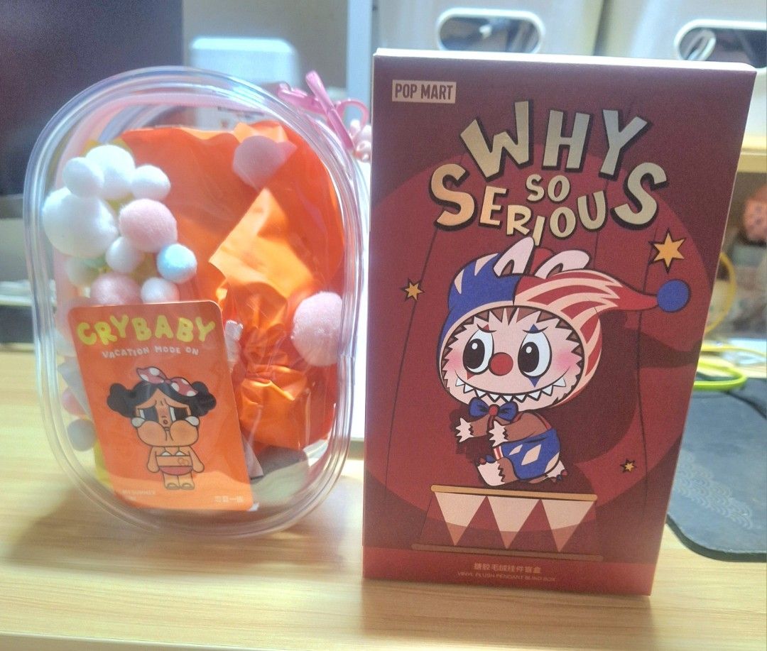 Christmas Gift/Gift Exchange Authentic Brand New POP MART CRYBABY ...