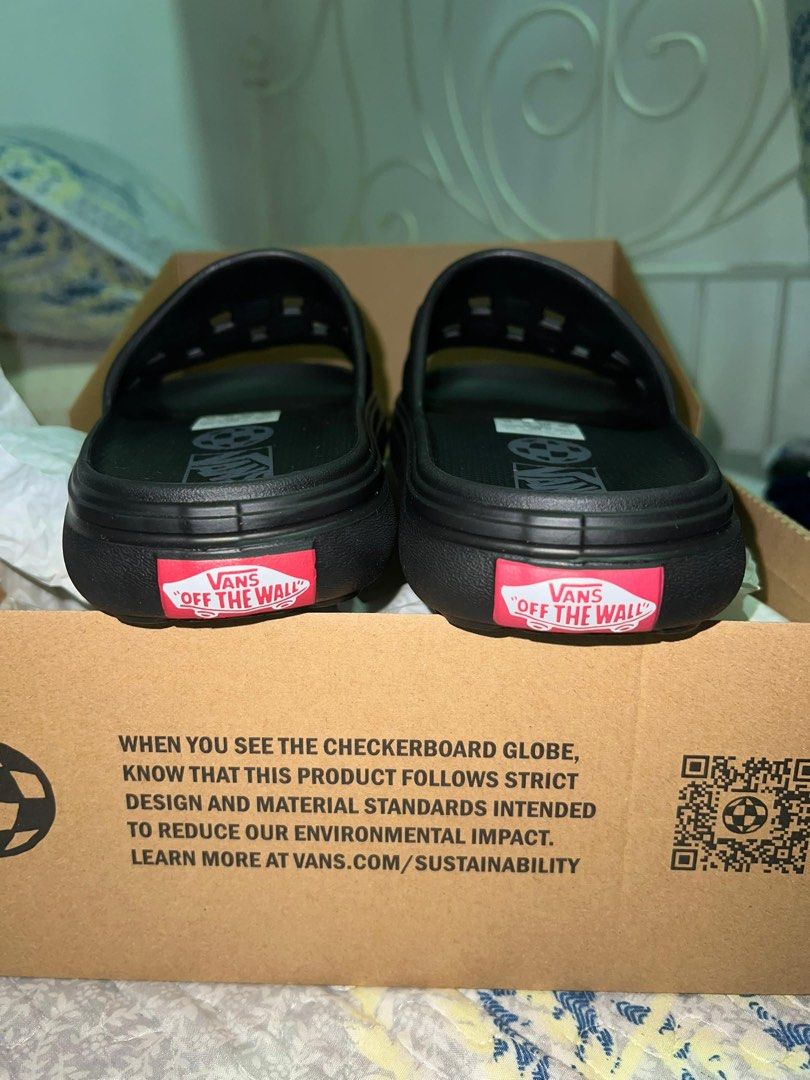 Authentic Vans slide Vr3, Men's Fashion, Footwear, Flipflops and Slides ...