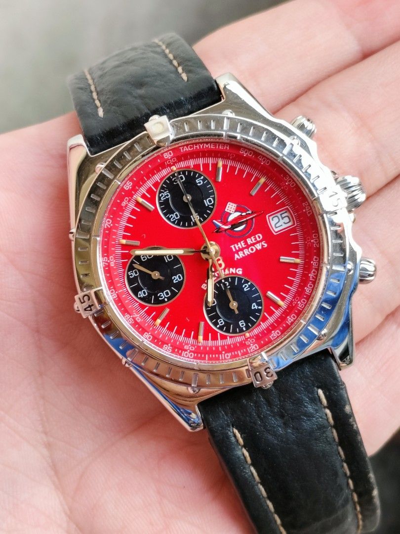 Breitling Chronomat Red Arrows Limited Edition 39mm Men Like New Highly ...