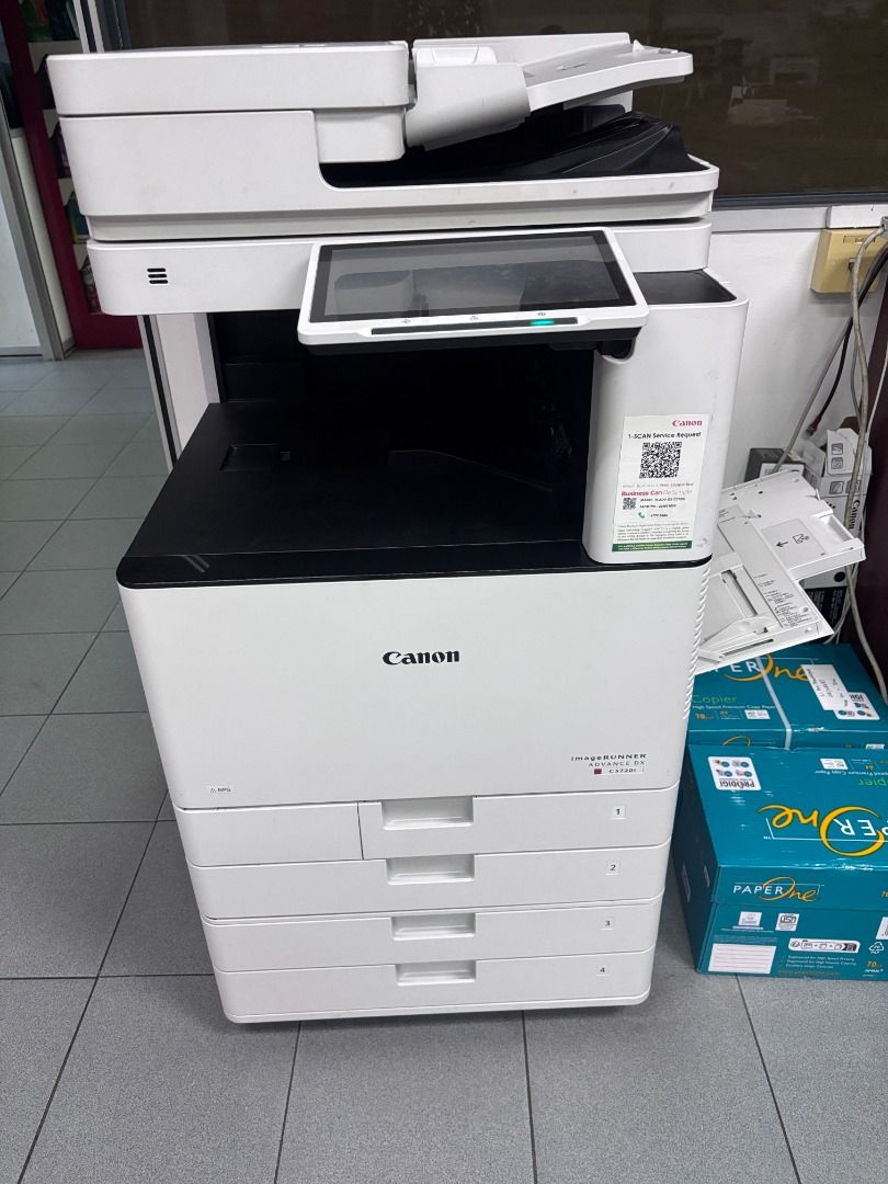 Canon imageRUNNER ADVANCE DX C3720i Multifunction Printer, Computers ...