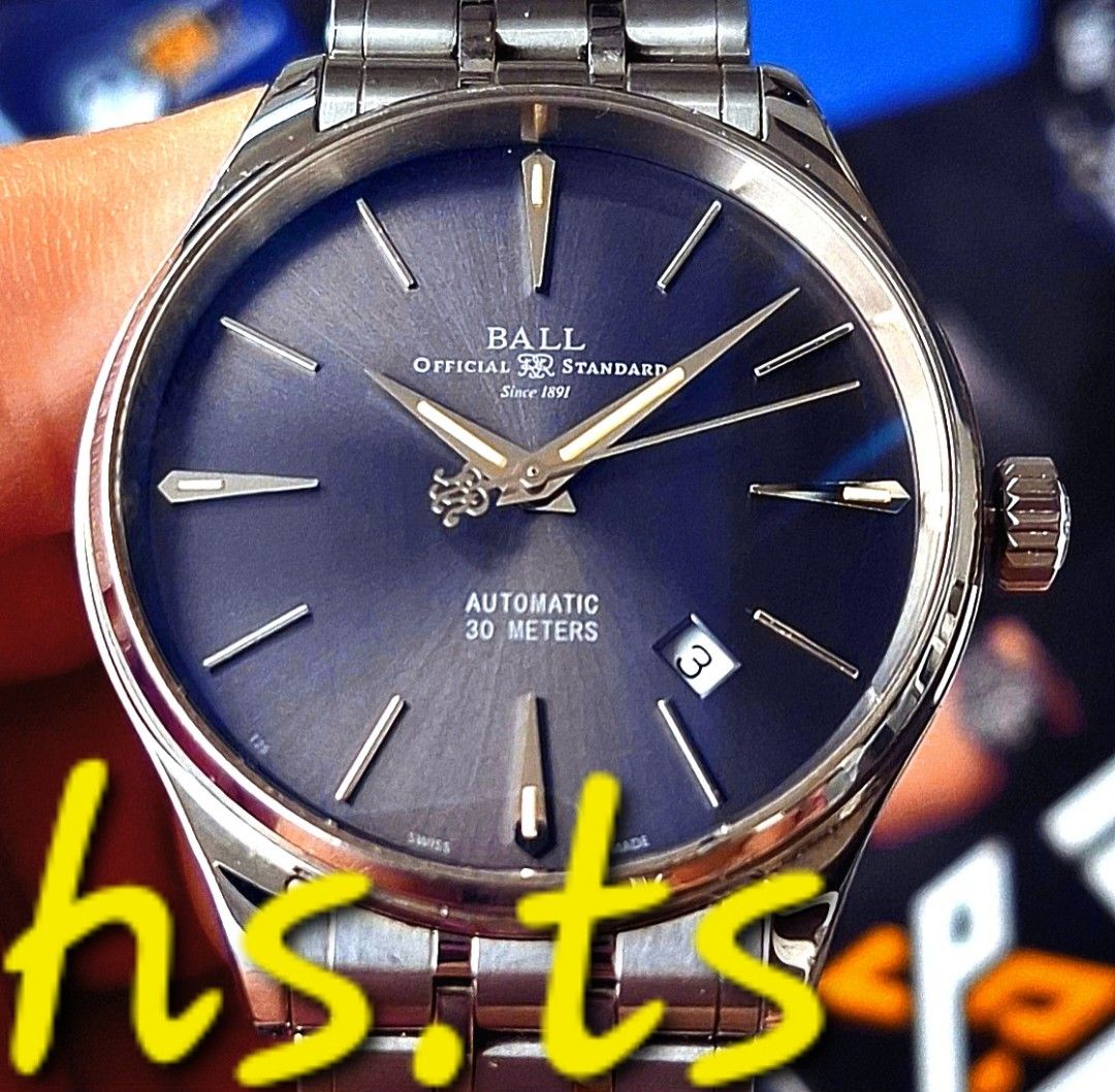 🔥CHEAPEST🔥 Ball Trainmaster Legend 🌚 Anthracite Grey 40mm Automatic ...