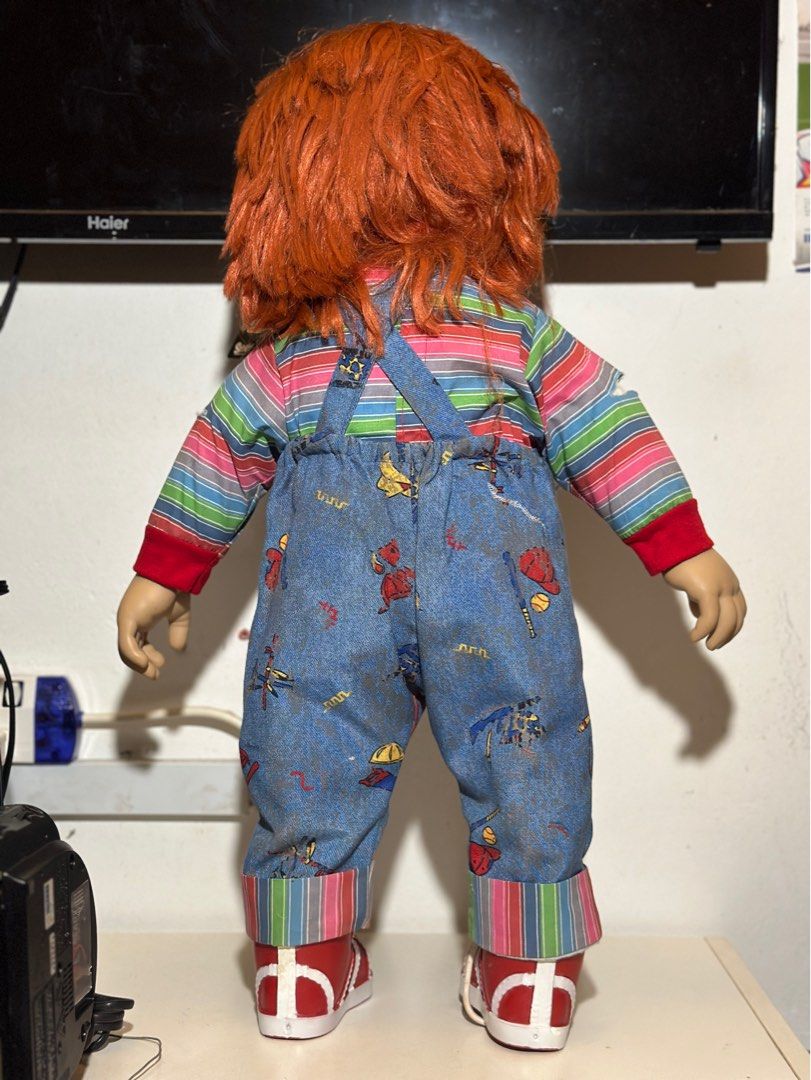 Chucky Doll Life Size 24" Spencer's Gifts Good Guys Scary Doll ...
