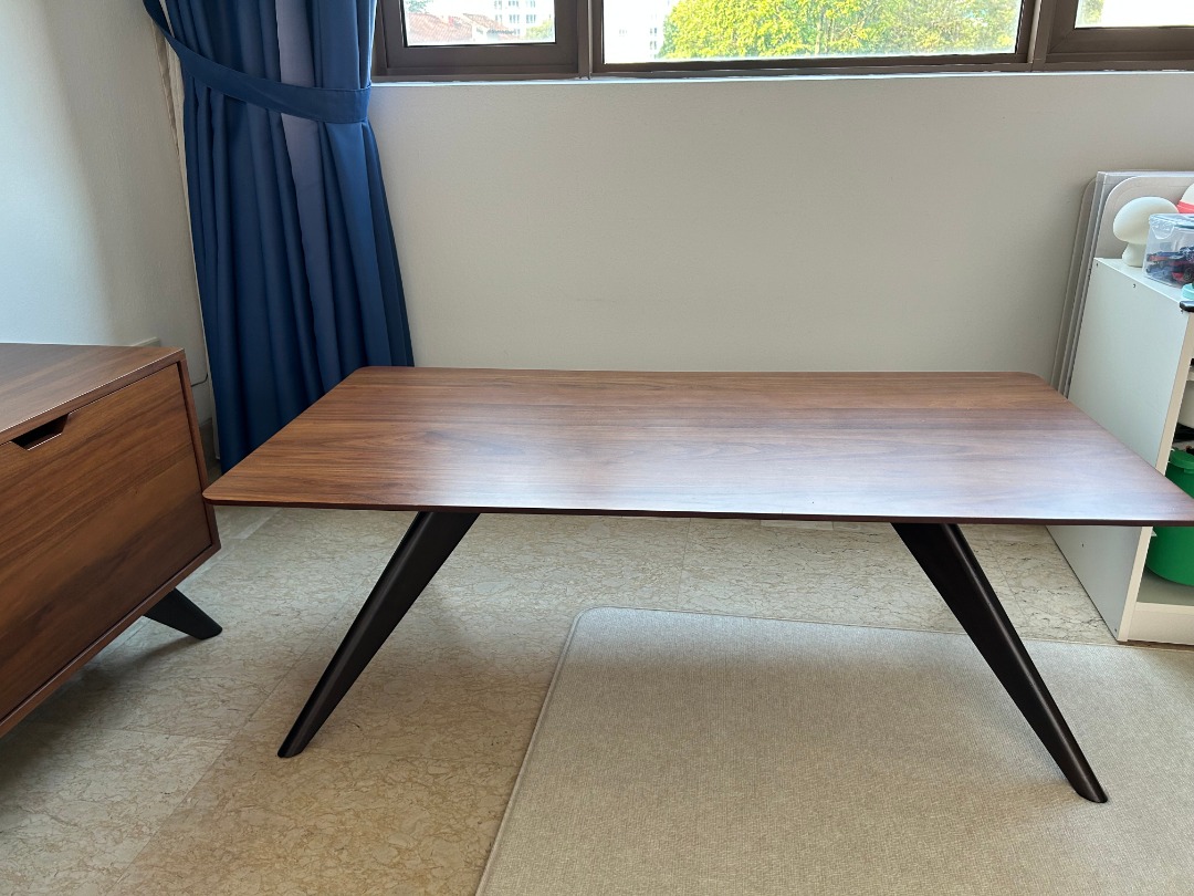 Commune Coffee Table (Walnut), Furniture & Home Living, Furniture ...