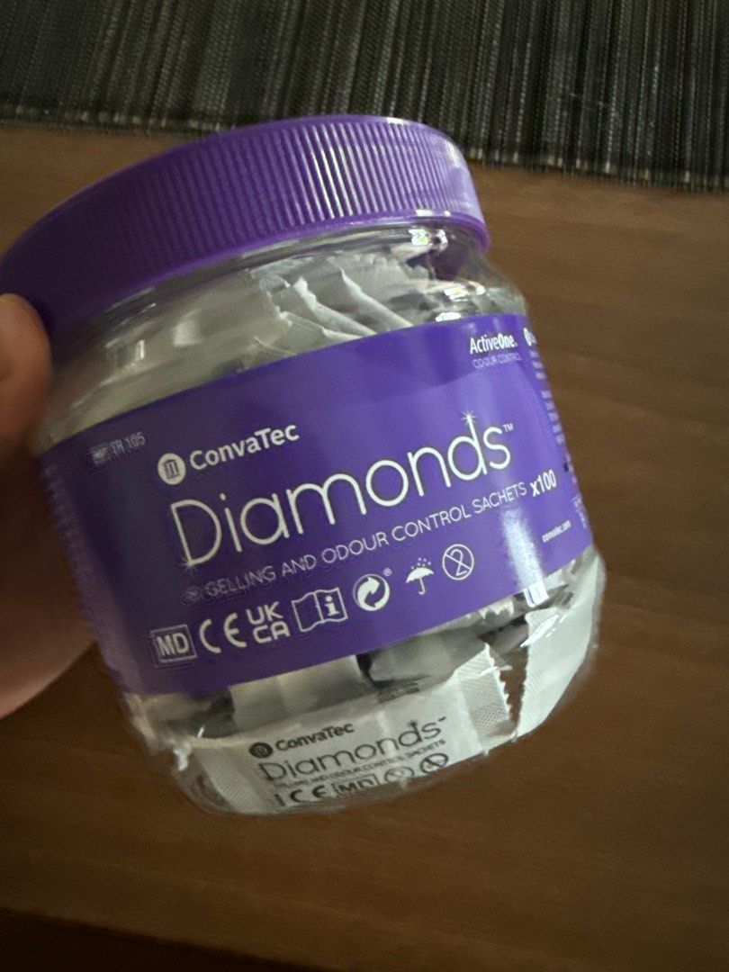 ConvaTec Diamonds Gelling and Odour Control Sachets x100, Health ...