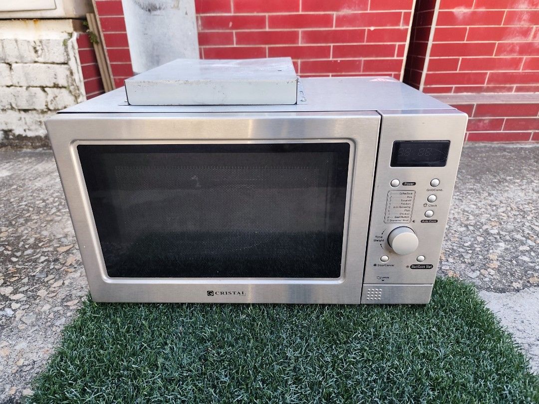 Cristal Microwave Oven（有燒烤功能), 家庭電器, 廚房電器, 焗爐及多士爐 - Carousell