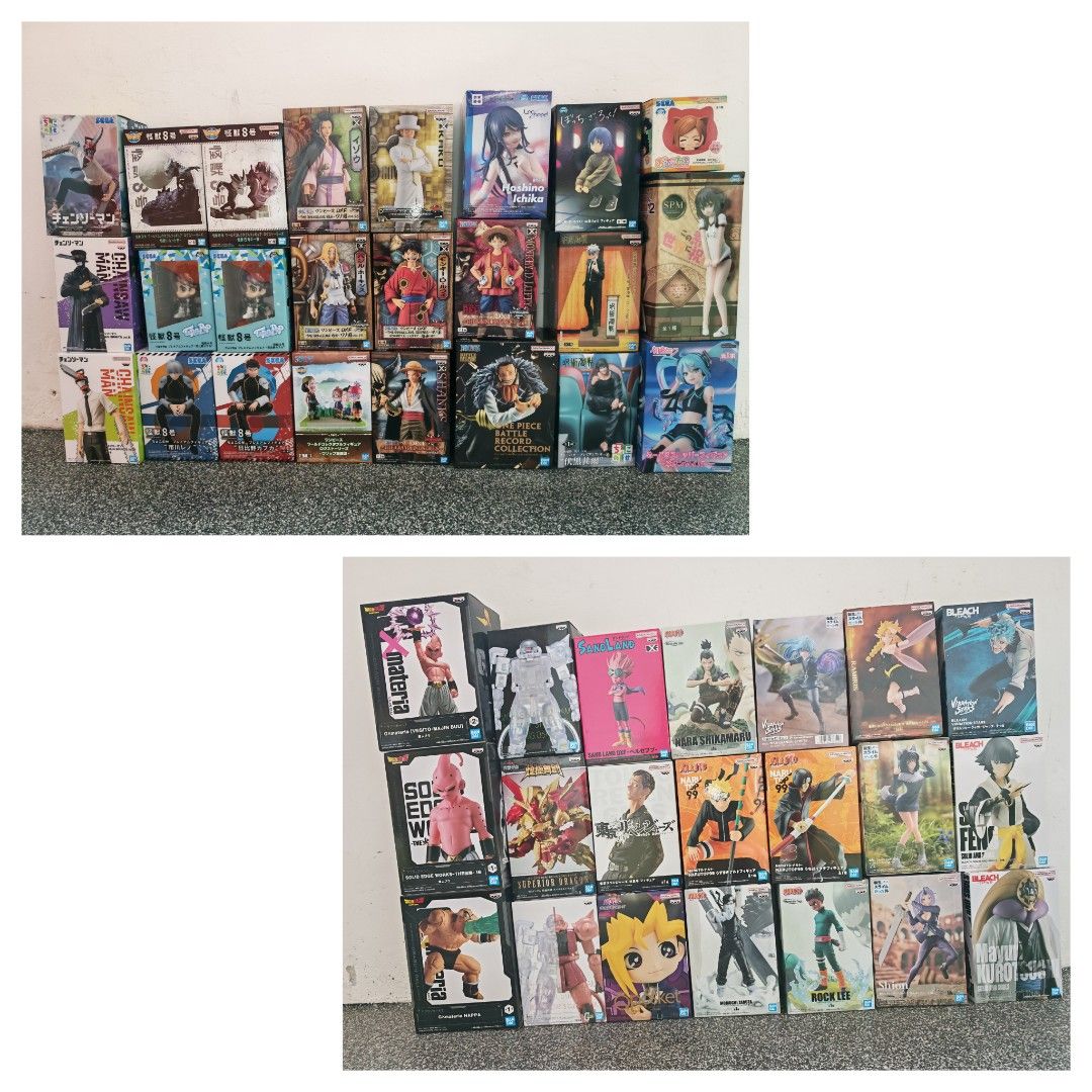 Cyber Monday figurine sale: one piece, dragon ball, JJK, Kaiju no 8 ...