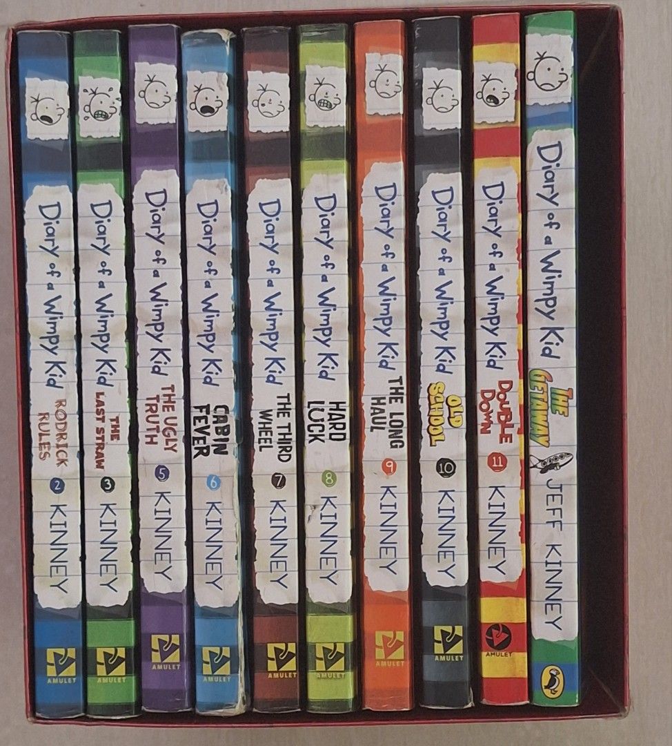 [$5 for all] Diary of a Wimpy Kid Book Set - 10 Books, Hobbies & Toys ...