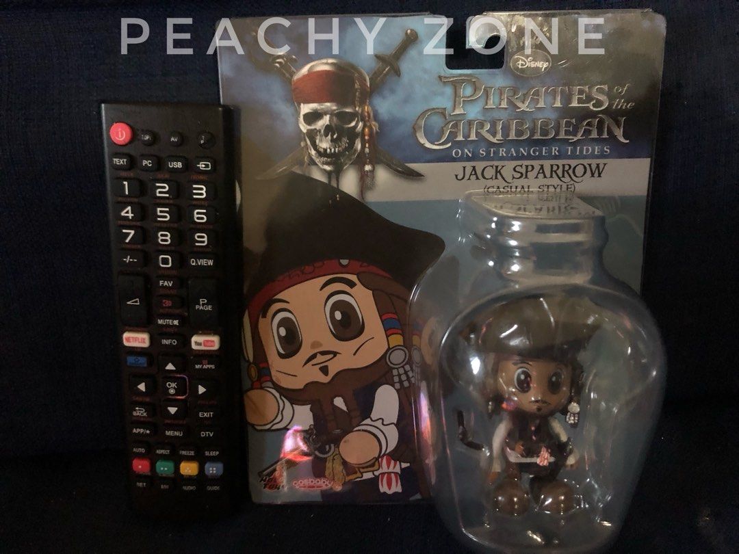 Disney Jack Sparrow On Stranger Tides Hot Toys Cosbaby, Hobbies & Toys ...