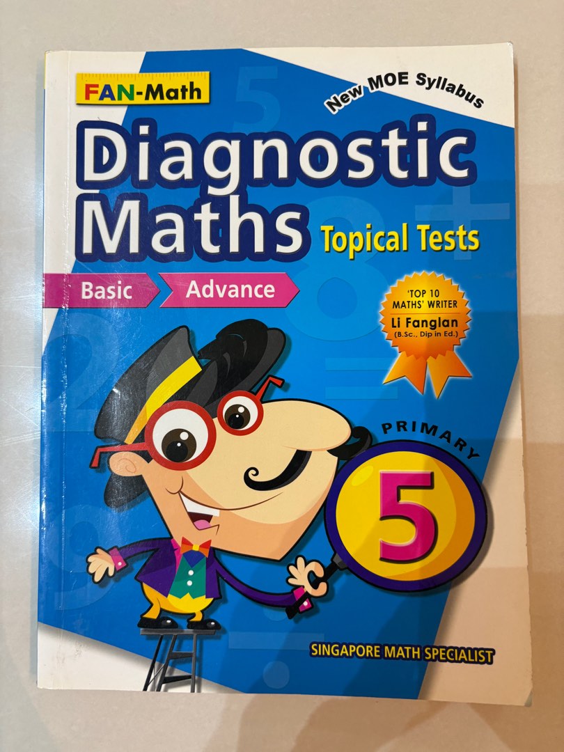 FAN-Math Diagnostic Maths Topical Tests Primary 5, Hobbies & Toys ...