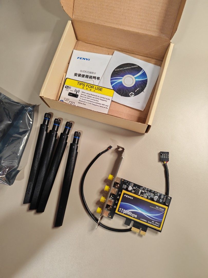 Fenvi FV-T919 Hackintosh (WiFi+BT PCIe Card w/ AirDrop + Handoff ...