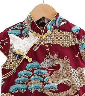 Phoenix Cheongsam Dress - 4 YO, Babies & Kids, Babies & Kids Fashion on ...