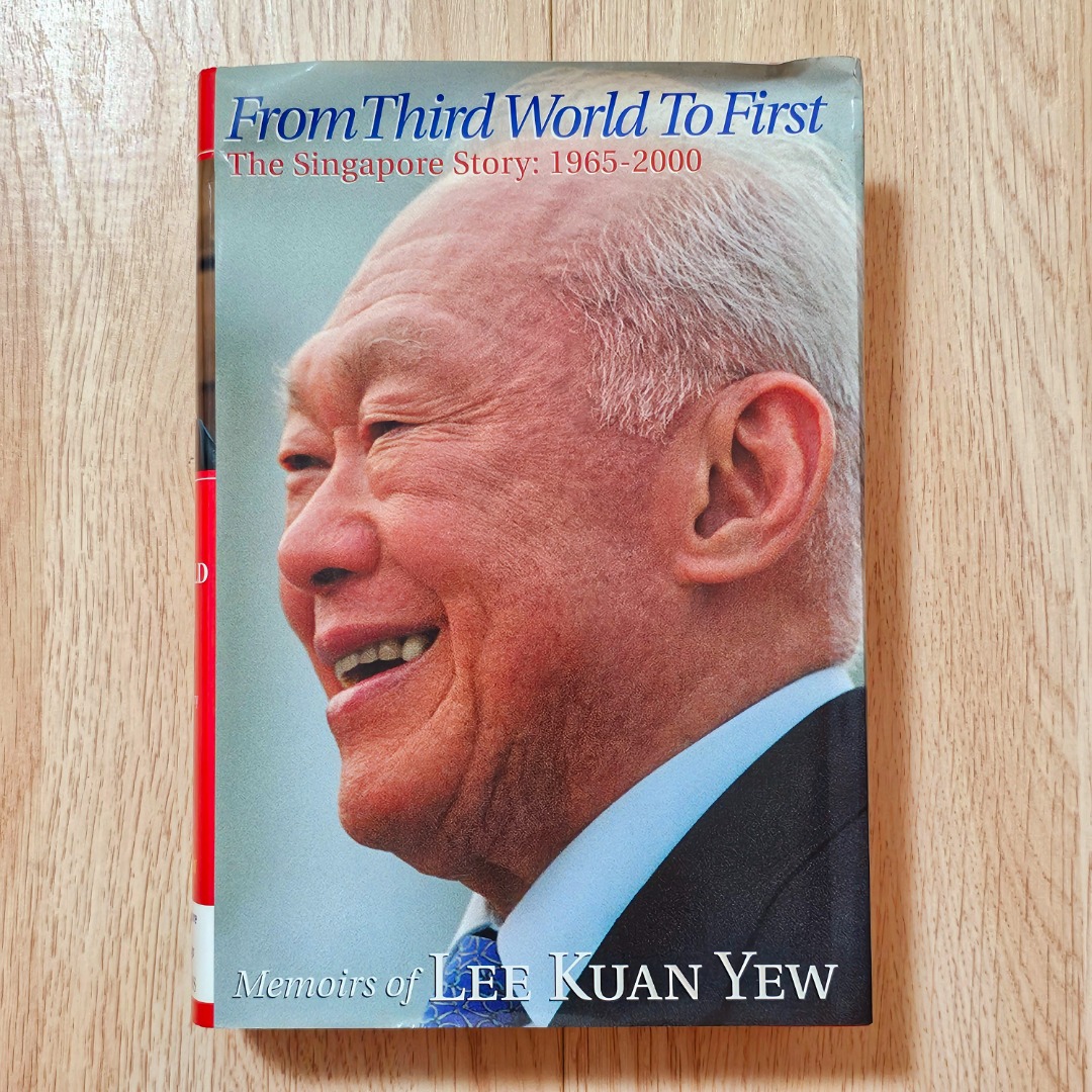 Hard Cover Book Memoirs of Lee Kuan Yew / LKY From Third World to First ...