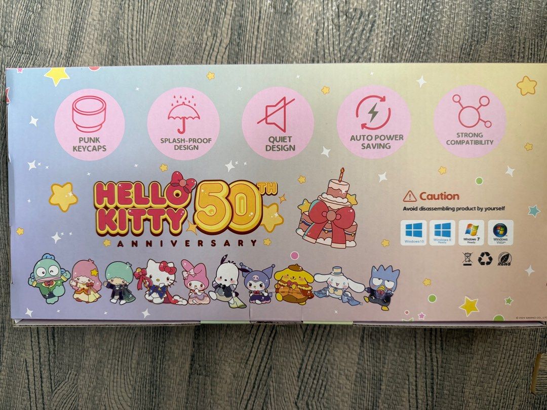 [Great Christmas Present/Gift] Hello Kitty 50th Anniversary Wireless ...