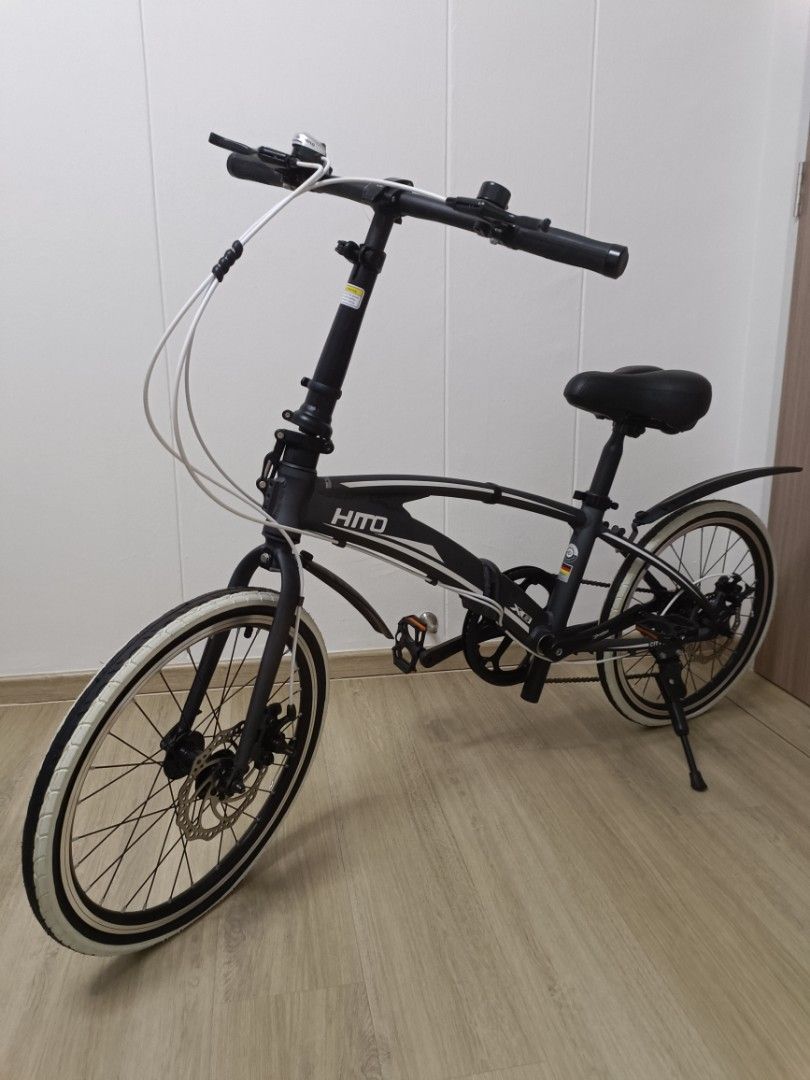 HITO x6 Folding Bike - Dark grey, Sports Equipment, Bicycles & Parts ...