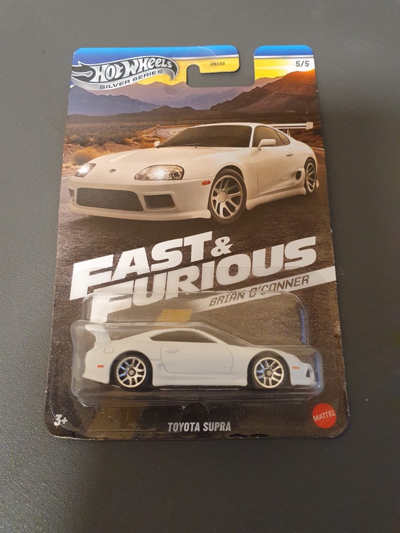 Hot Wheels fast and furious fnf toyota supra white brian o conner ...
