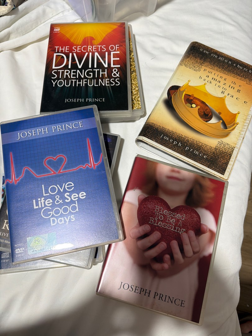 Joseph Prince DVD Collection, Hobbies & Toys, Music & Media, CDs & DVDs ...