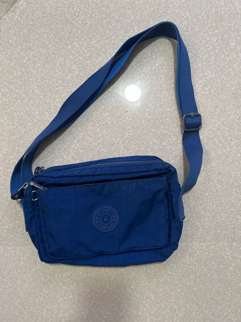 Kipling Blue Crossbody Bag, Women's Fashion, Bags & Wallets, Cross-body ...