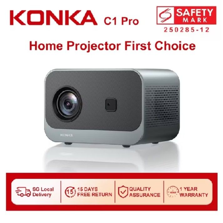 KONKA C1 Pro Home Projector - First Choice, TV & Home Appliances, TV ...