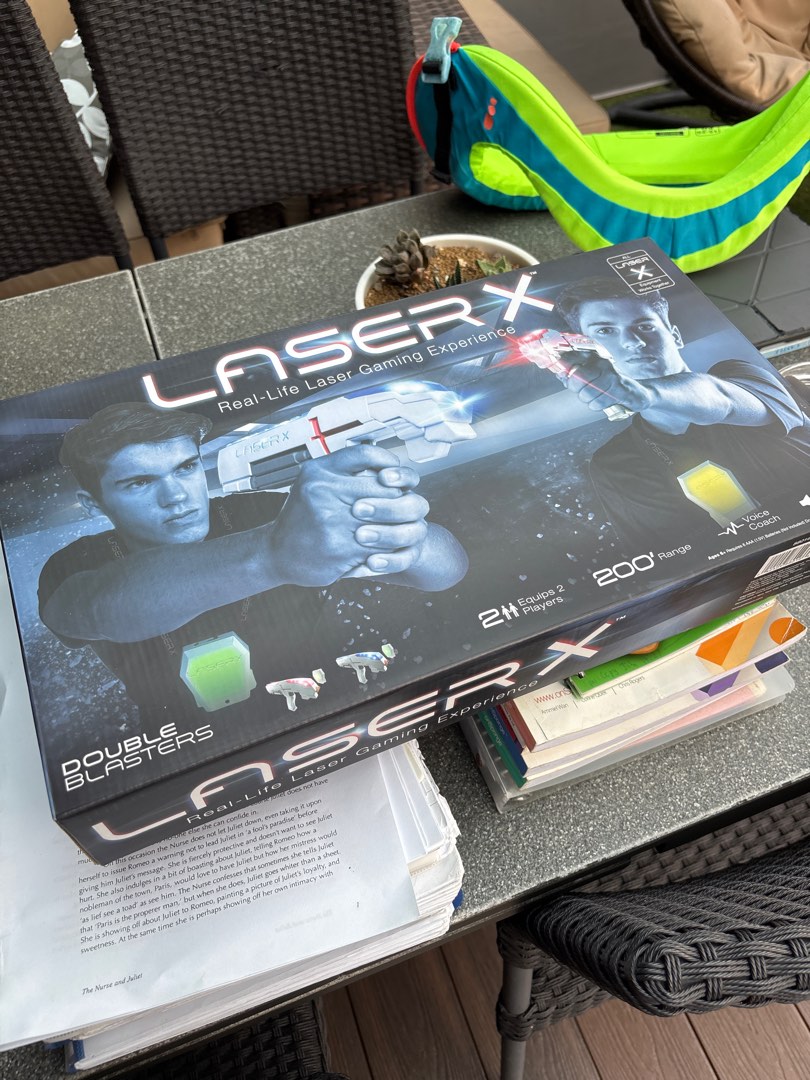 Laser X Double Blasters Real-Life Laser Gaming Experience, Hobbies ...