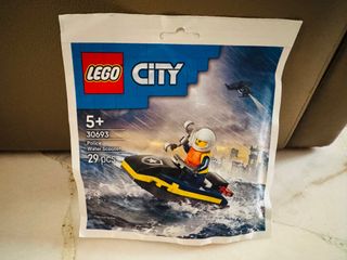 Lego 30638 City Police Bike Training Minifig Police Officer on Bicycle ...