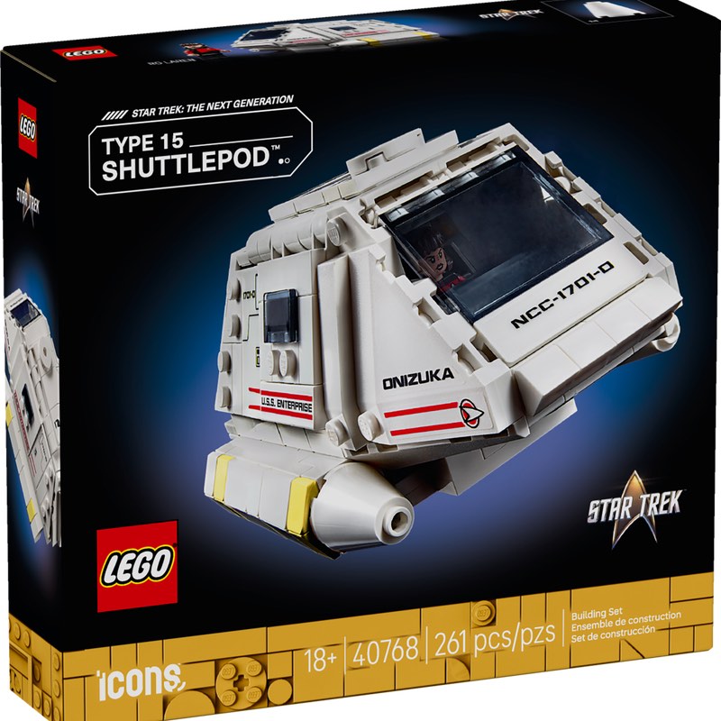 LEGO Icons 40768 - Star Trek: Type-15 Shuttlepod, Hobbies & Toys, Toys ...