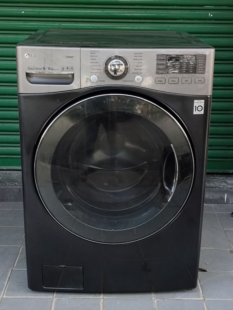 LG 2in1 Inverter 18kg Washer Dryer Fully Automatic Washing Machine with ...