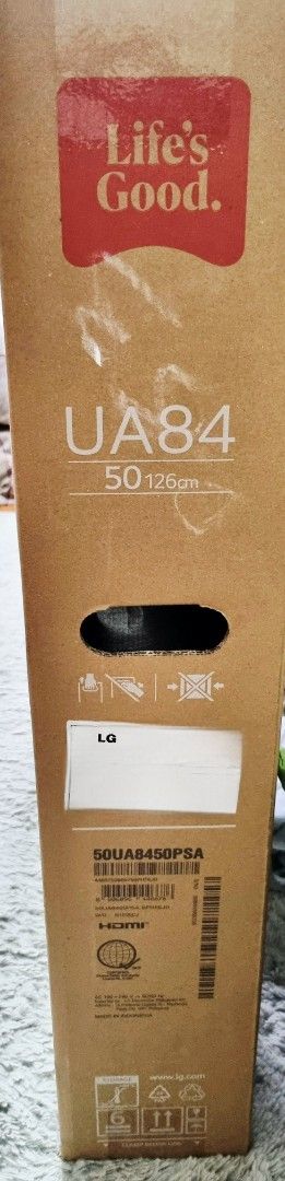 LG UHD AI UA84 50 inch TV, TV & Home Appliances, TV & Entertainment, TV on Carousell