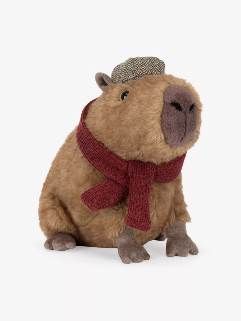 [London Exclusive] Jellycat Clyde Capybara Hipster Soft Toy 21cm ...