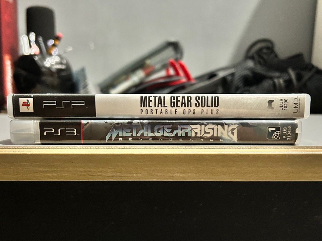 Metal Gear Solid: Portable Ops Plus (PSP) & Metal Gear Rising ...