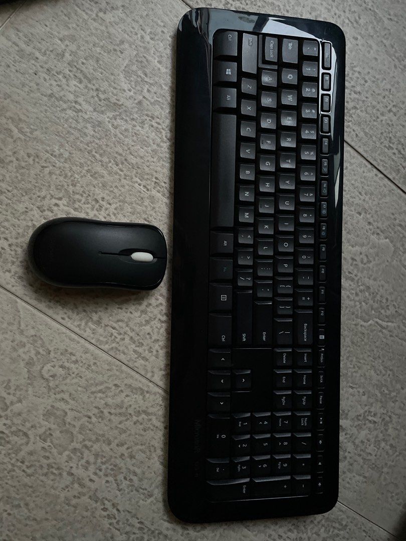 Microsoft Wireless Keyboard 850 and Mouse Set, Computers & Tech, Parts ...