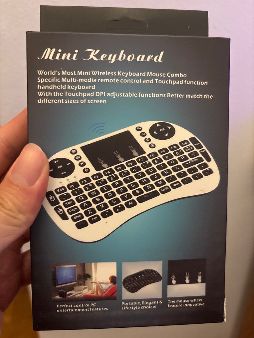 Mini Wireless Keyboard Mouse Combo, Computers & Tech, Parts ...
