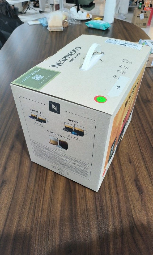 Nespresso Vertuo Pop - Red color, TV & Home Appliances, Kitchen ...