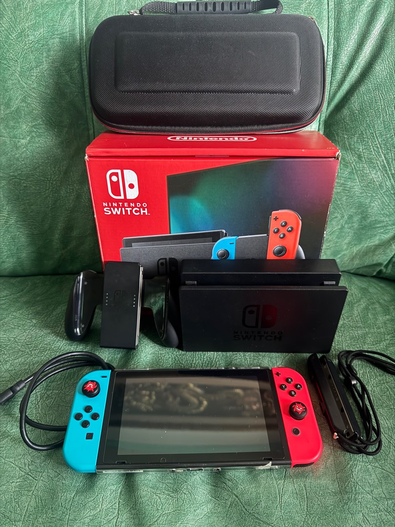 Nintendo Switch V2 Jailbreak 256gb, Video Gaming, Video Game Consoles ...