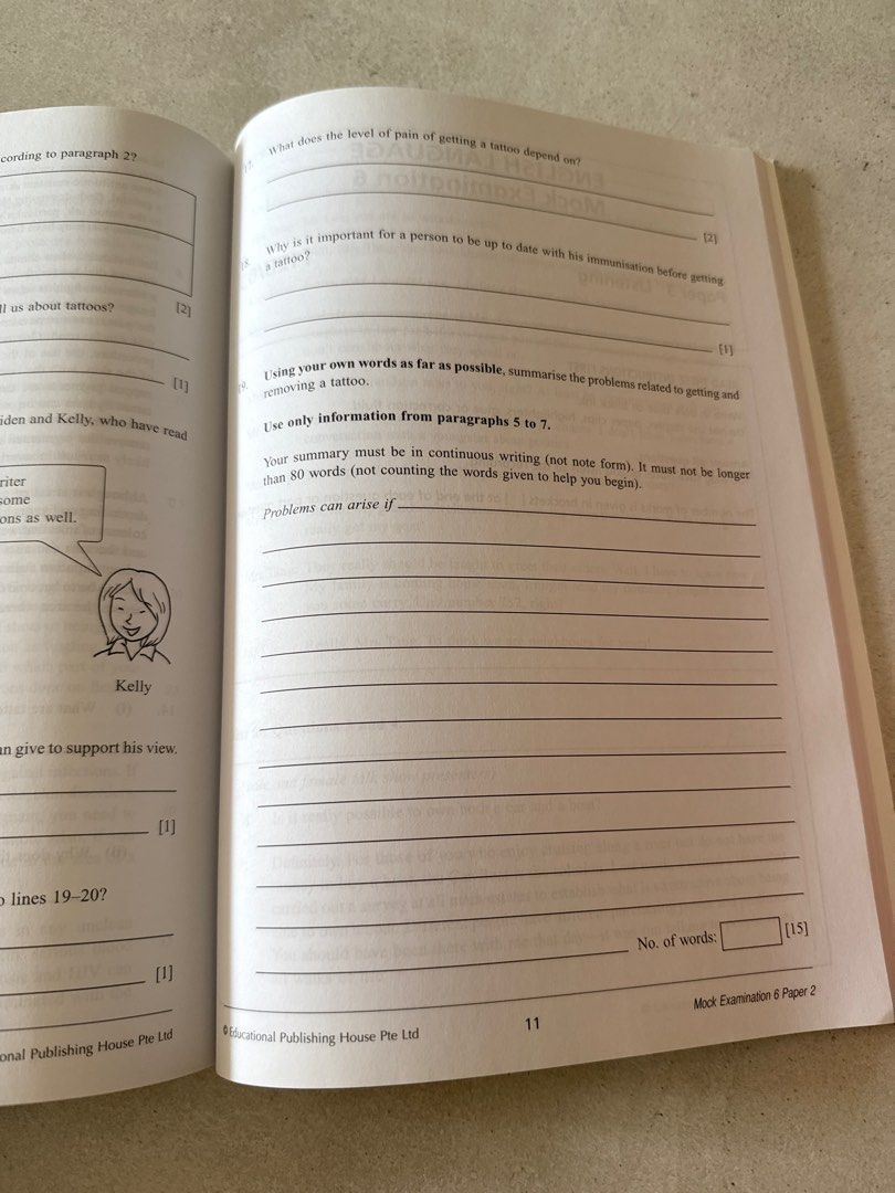 O Level English Mock Examination Papers, Hobbies & Toys, Books ...